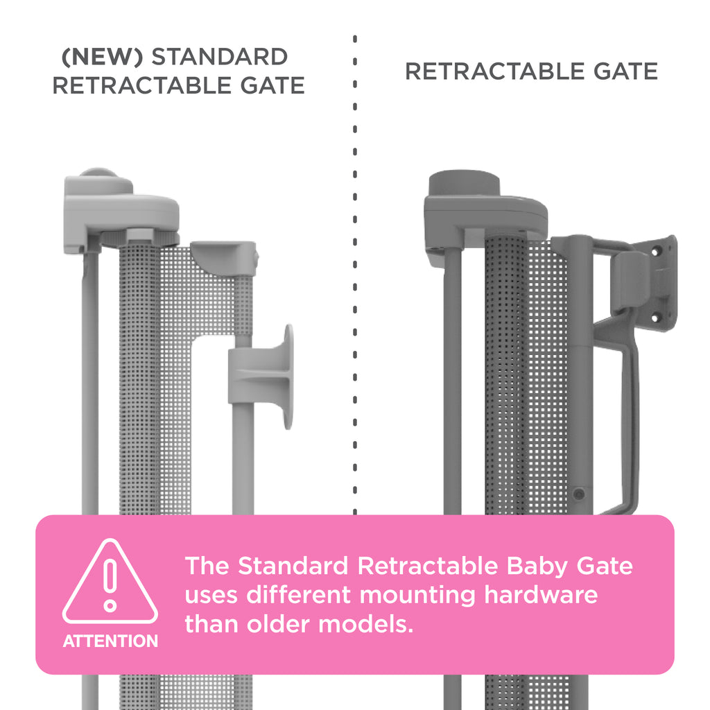 4 Pack Pressure Gate Wall Pads ABS Rubber No Screws Needed Baby Gate ...