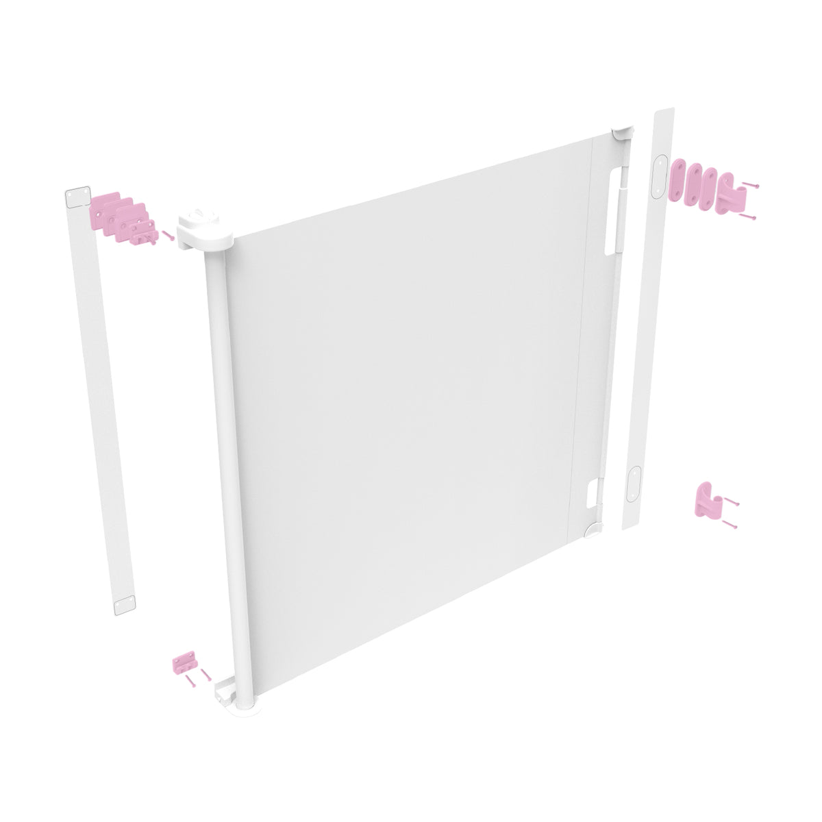 Easy Fit Retractable Baby Gate (New) - Wall Mounting Kit – Perma Child ...